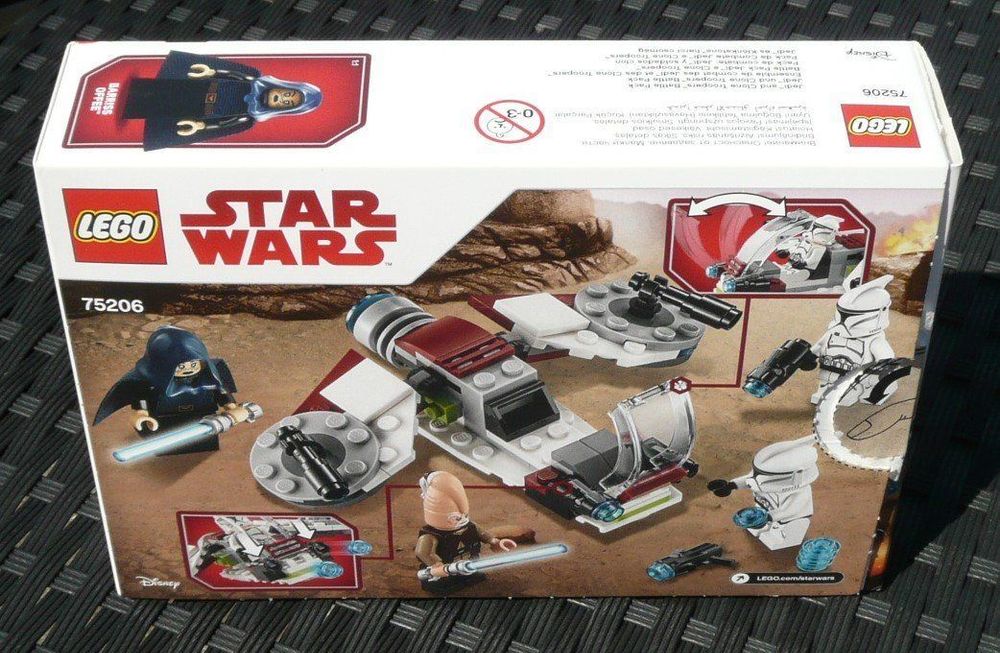 LEGO 75206 Star Wars - Jedi and Clone Tr (Neu (gemäss Beschreibung)) in ...