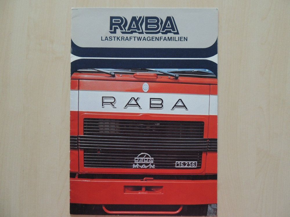 Raba - MAN Lastkraftwagen Prospekt (Gebraucht) in Zuzwil SG für CHF 19 ...