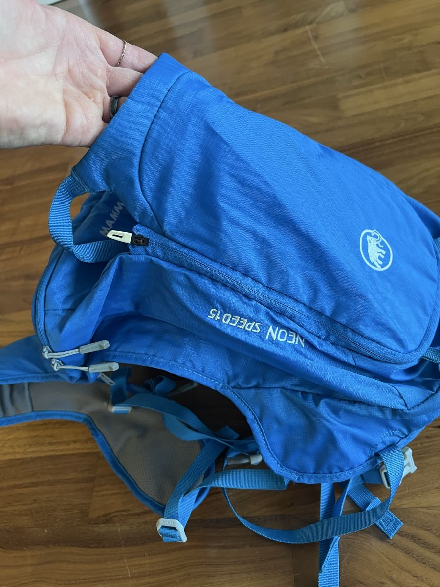 Mammut Rucksack Neon Speed 15L, blau, Top Zustand! (Gebraucht) in ...