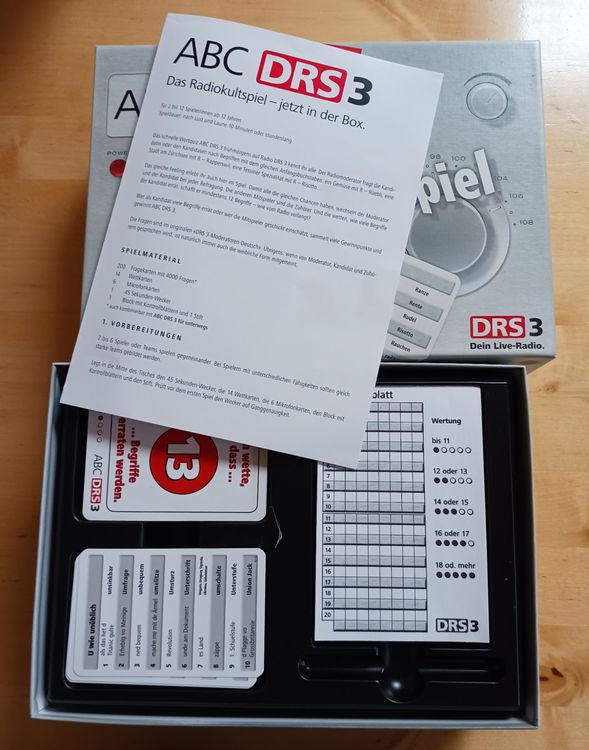 Spiel - ABC DRS 3 | Kaufen auf Ricardo