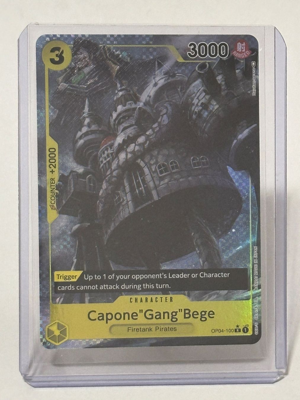 Capone"Gang"Bege OP04-100 V.2 – One Piece TCG – NM (Gebraucht) in ...