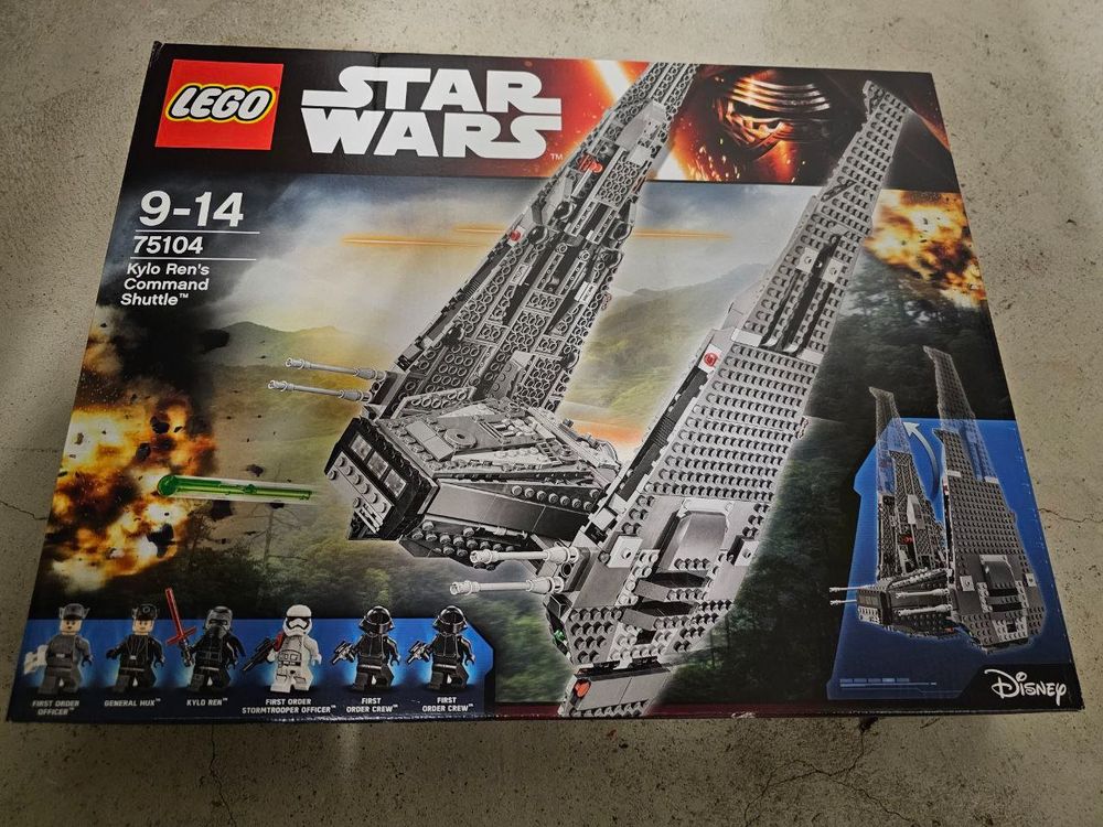 LEGO Star Wars 75104 Kylo Ren's Command Shuttle NEU & OVP | Kaufen auf ...