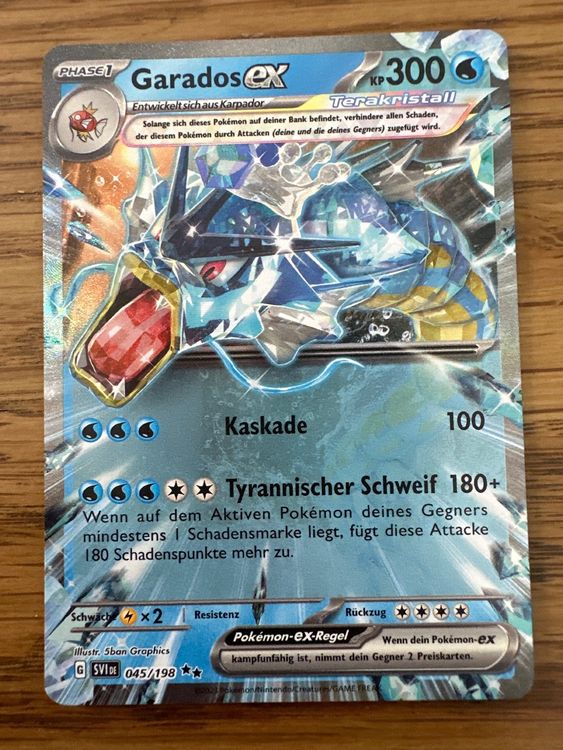 Garados EX SVI 045/198 DE Karmesin & Purpur | Kaufen auf Ricardo