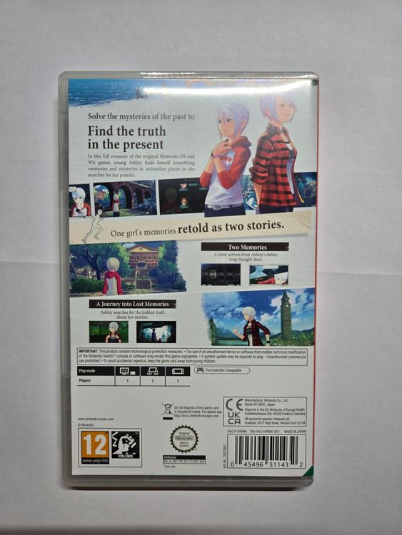 Another Code Recollection - Nintendo Switch (D'occasion) à Neyruz FR ...