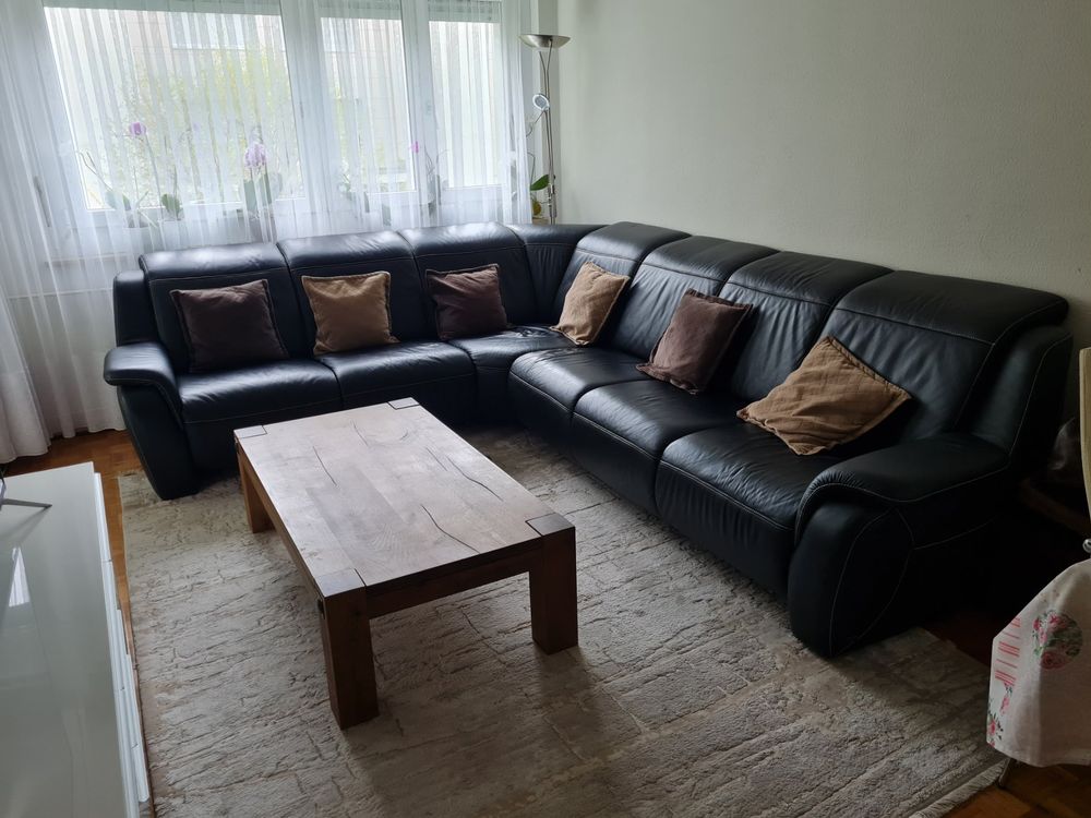 L-Sofa Echtleder (Gebraucht) in Münchenstein für CHF 420 – nur Abholung auf Ricardo kaufen