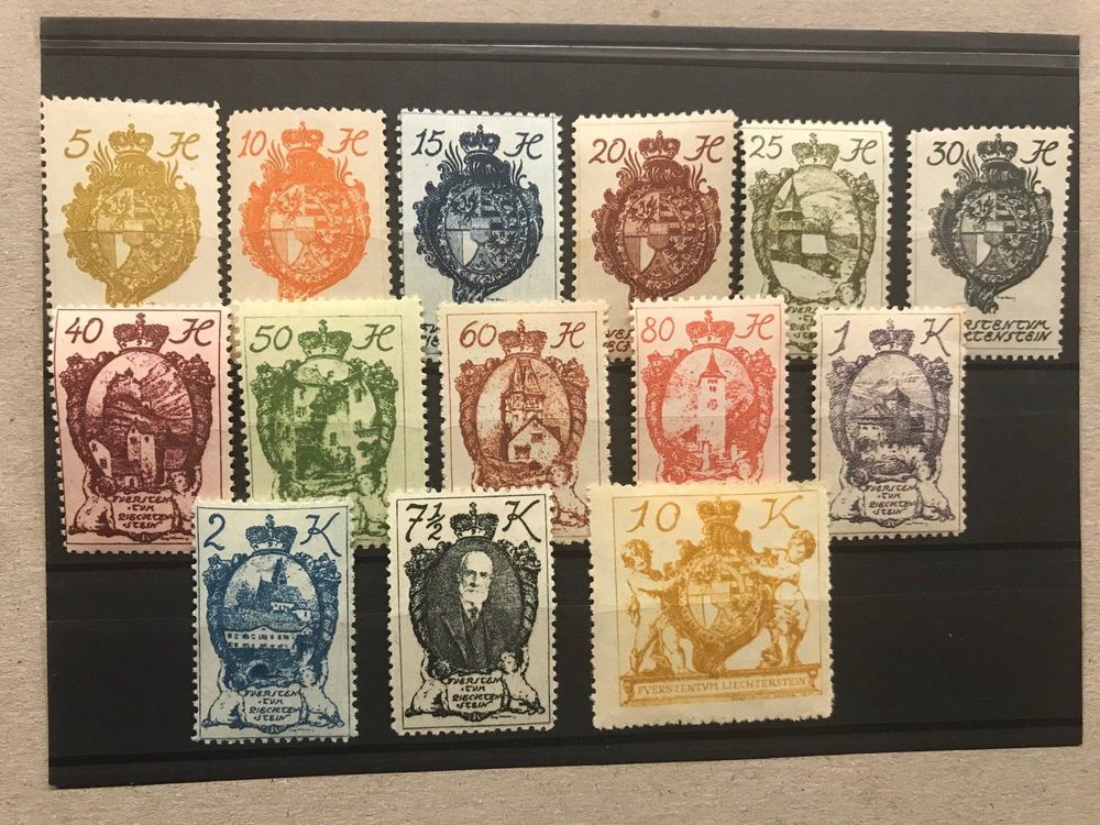 FL ZNr. 25-39, meist **, Kat. CHF 32 (Neu (gemäss Beschreibung)) in Wetzikon ZH für CHF 2 – mit ...