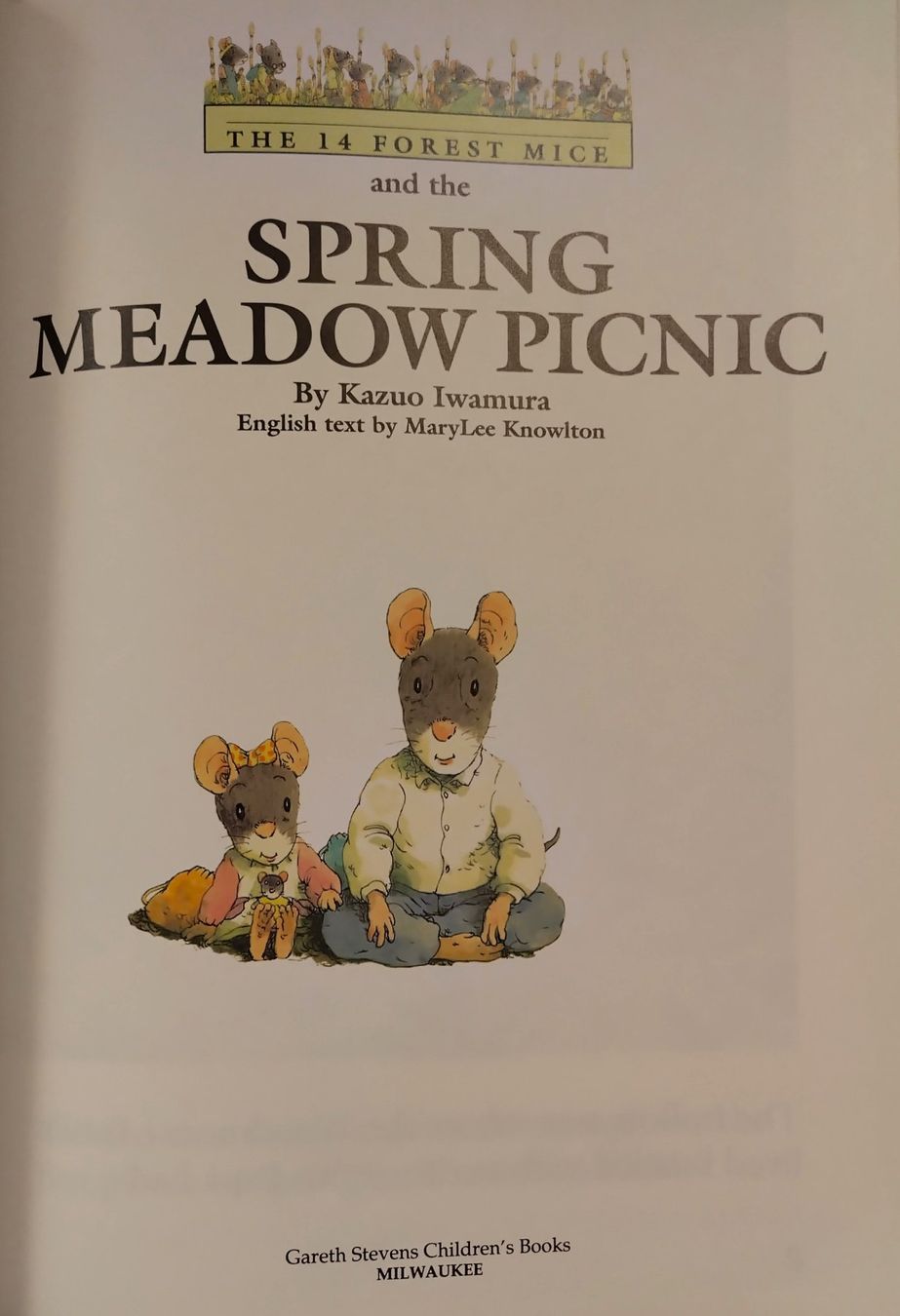 Spring Meadow Picnic (14 Mäuse) Kazuo Iwamura / Englisch (Gebraucht) in ...