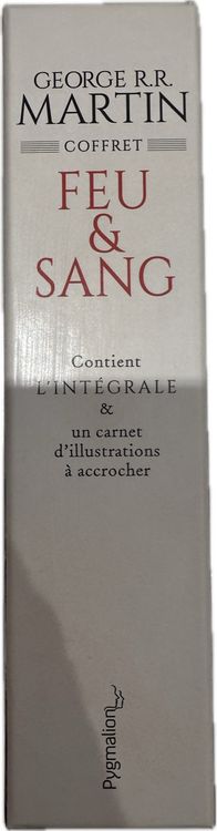 Feu & Sang Intégrale | Georges Martin / Game of Thrones (D'occasion) à ...