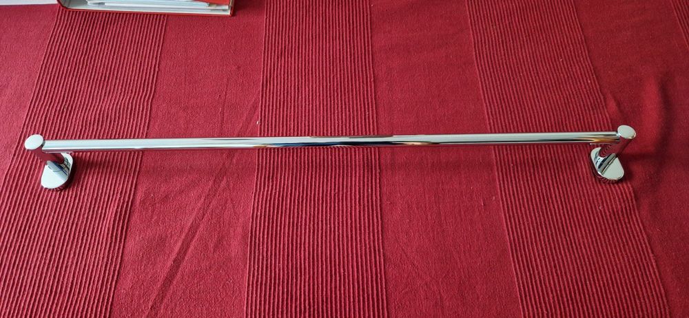 Handtuchhalter Badetuchstange verchromt 80cm Messing (Neu und originalverpackt) in Felsberg für ...