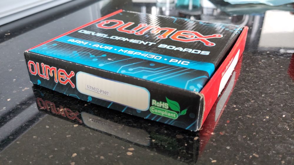Olimex Development Board STM32-P107 mit ARM Cortex M3 | Kaufen auf Ricardo