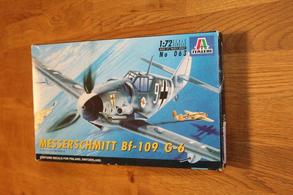 Italeri Messerschmitt Bf-109 G-6 1/72 (Gebraucht) in Oeschgen für CHF 5 – mit Lieferung auf ...