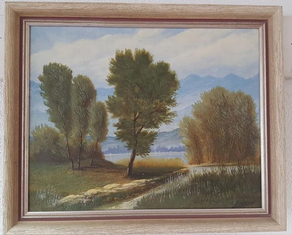 Hans Bachmann Öl auf Leinwand (Gebraucht) in zurich für CHF 2500 – mit Lieferung auf Ricardo kaufen