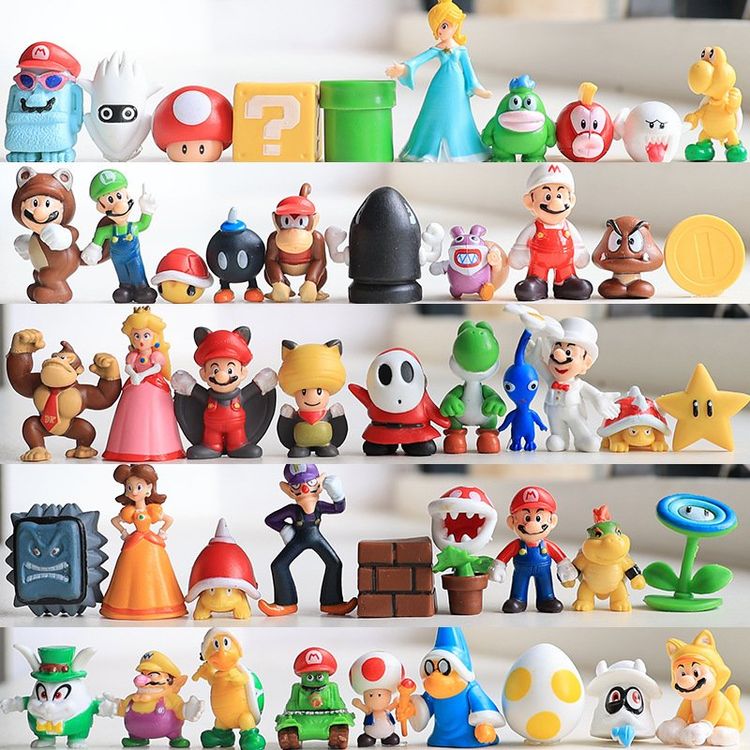 48 SUPER MARIO BROS. FIGUREN - MINIFIGUREN - MARIO BROTHERS (Neu und ...