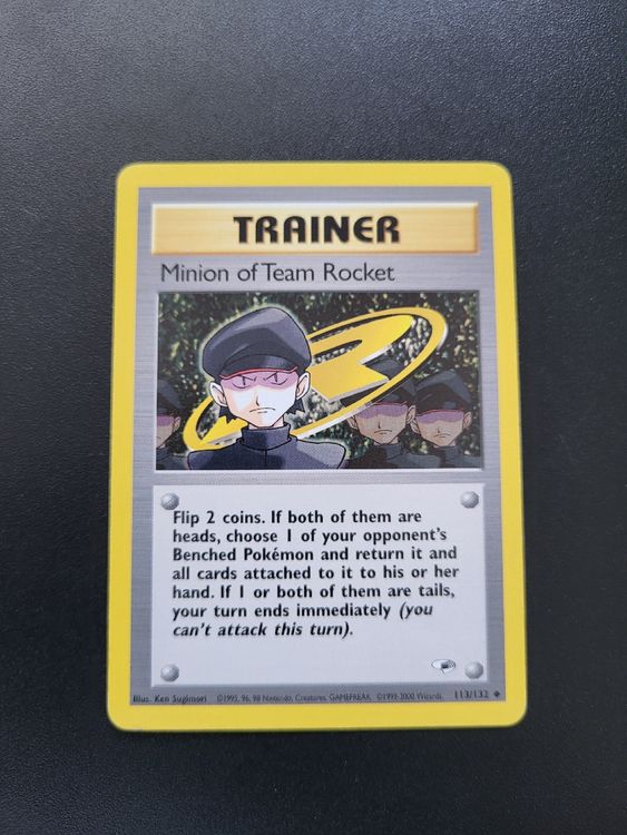 Pokemon Minion of Team Rocket (NM) Gym Heroes (Gebraucht) in ...