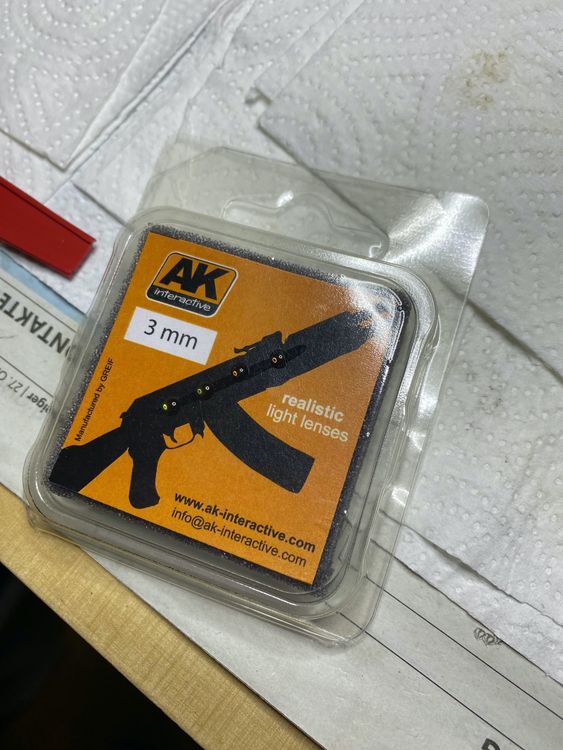 AK REALISTIC LIGHT LENSES OPTIC COLOR 3 MM 226 | Kaufen auf Ricardo