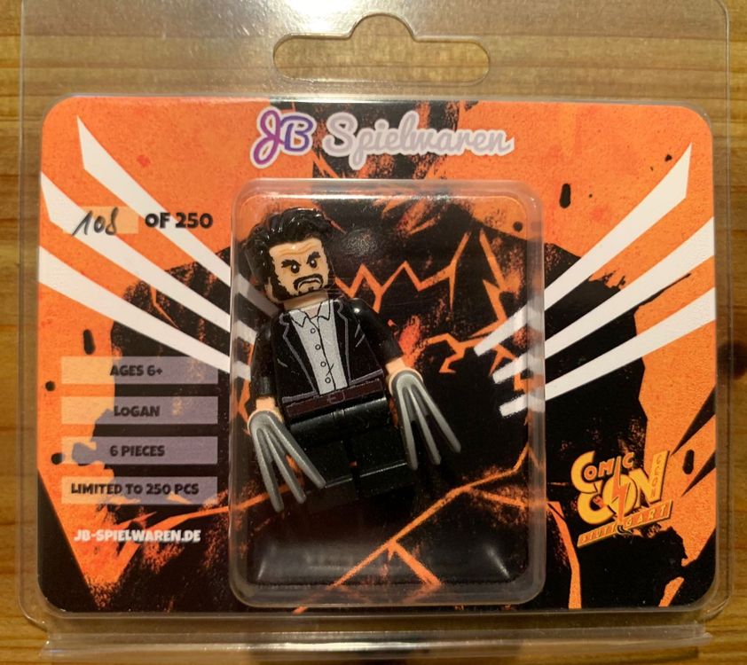 Logan (The Wolverine) - custom Minifigur - Marvel MCU - Lego (Neu und ...