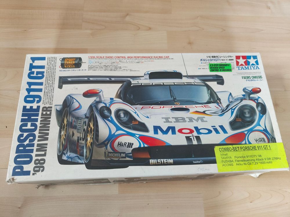 Tamiya Porsche 911 GT1 Le Mans (Gebraucht) in Reichenburg für CHF 302 – mit Lieferung auf ...