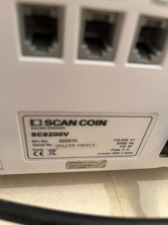 Scan Coin 8200 machine à compter les billets usd/eur/gpd/Chf (Gebraucht ...