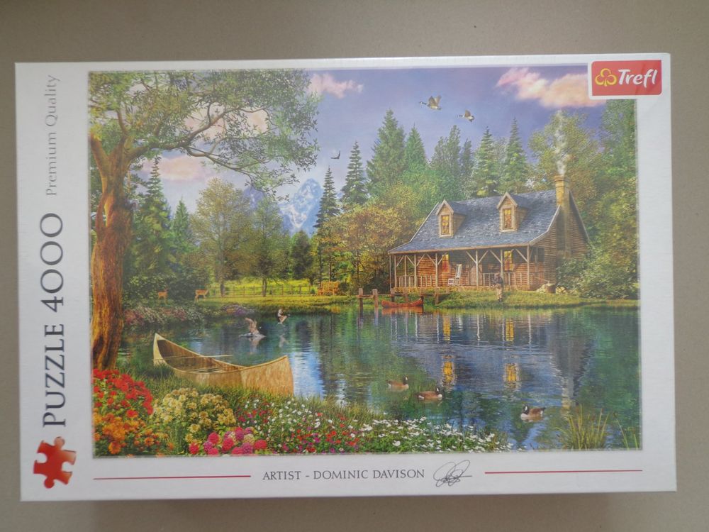 Puzzle 4000 Teile Landschaft, NEU & ORIGINALVERPACKT (Neu und ...