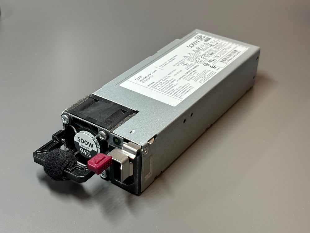 HPE 500 Watt PSU für HP G10, G10 Plus und G11 Server (Gebraucht) in ...