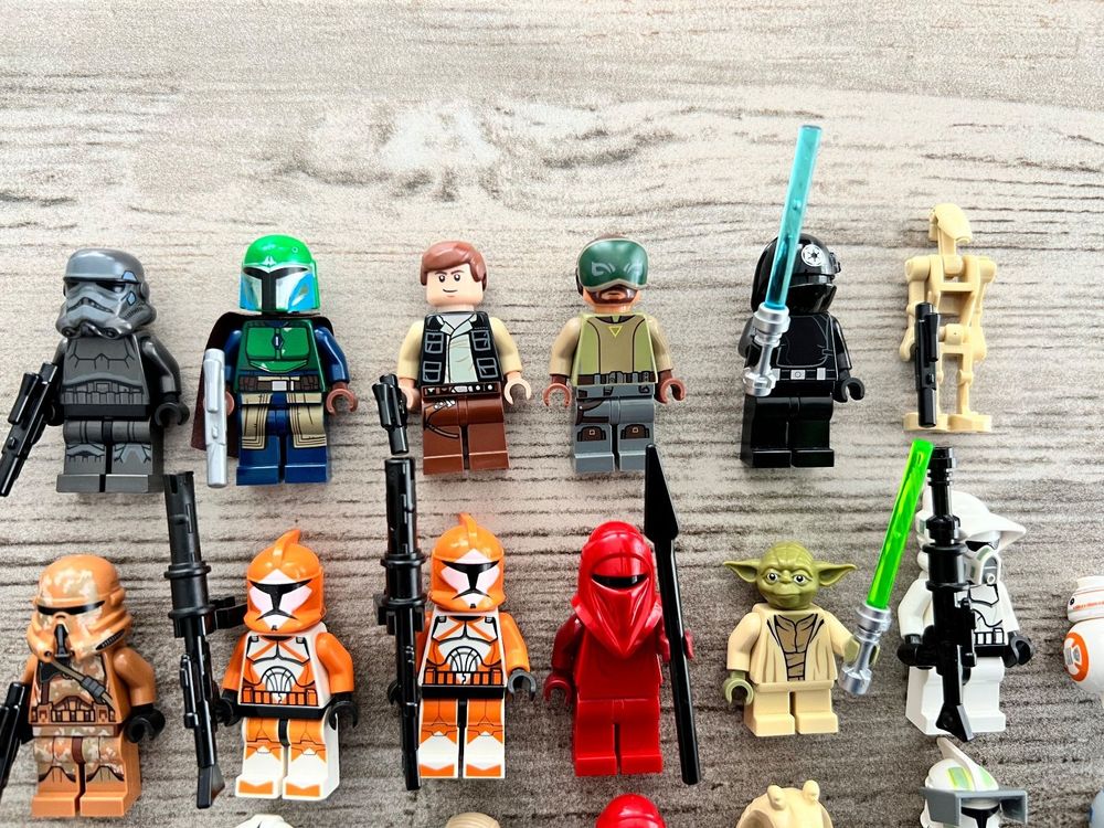 Lego Star Wars Minifiguren Sammlung / Lot mit AAT | Kaufen auf Ricardo