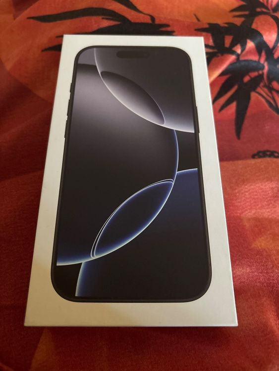 NEU IPHONE 16 PRO 256GB TITAN SCHWARZ UNGEÖFFNET (Neu und ...