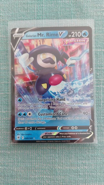 Galarian mr. Rime V Astral Radiance (Neu (gemäss Beschreibung)) in ...