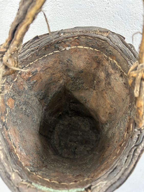 antiker Leder-Kessel Leder und Holz ca. um 1744 (Gebraucht) in Zürich ...