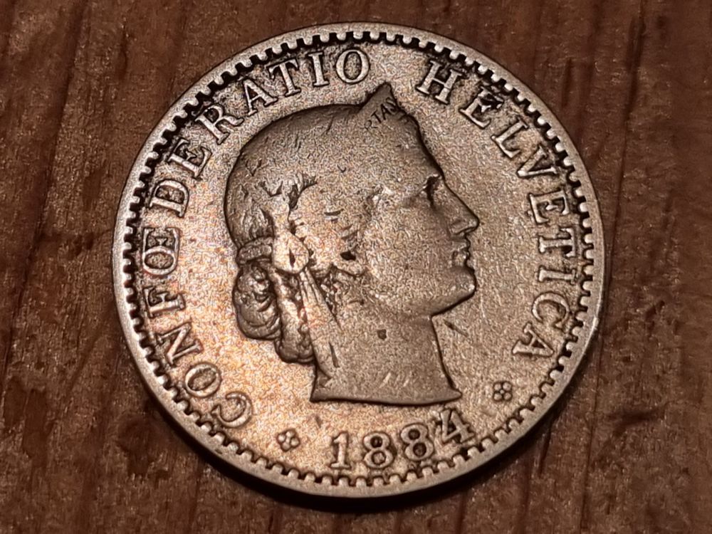 1884 20 Rp. ss - vorz | Kaufen auf Ricardo