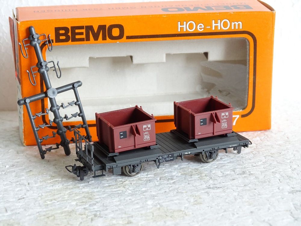 Bemo 2258 Behälterwagen Kk7357, RhB, Neu | Kaufen auf Ricardo