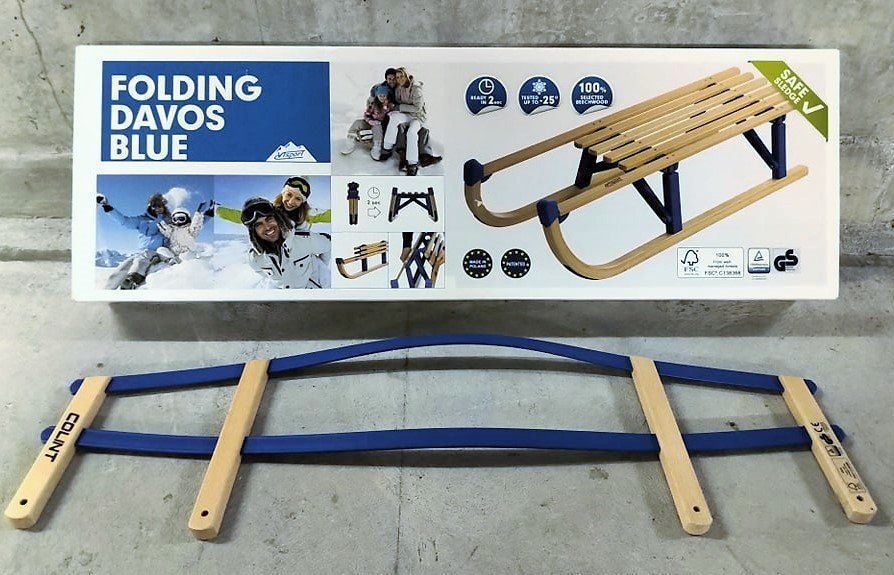 LUGE DAVOS PLIABLE 100 CM+Dossier | Kaufen auf Ricardo