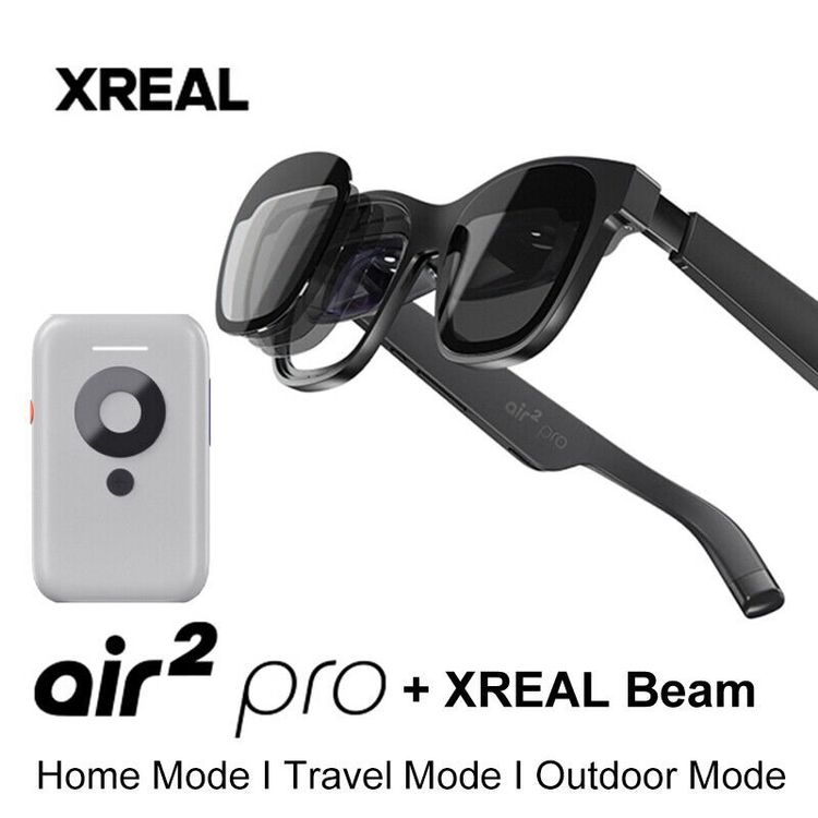 !! XREAL Air Pro 2 + XREAL Beam, AR-Brille, neuwertig !! (Gebraucht) in Ittigen für CHF 549 ...