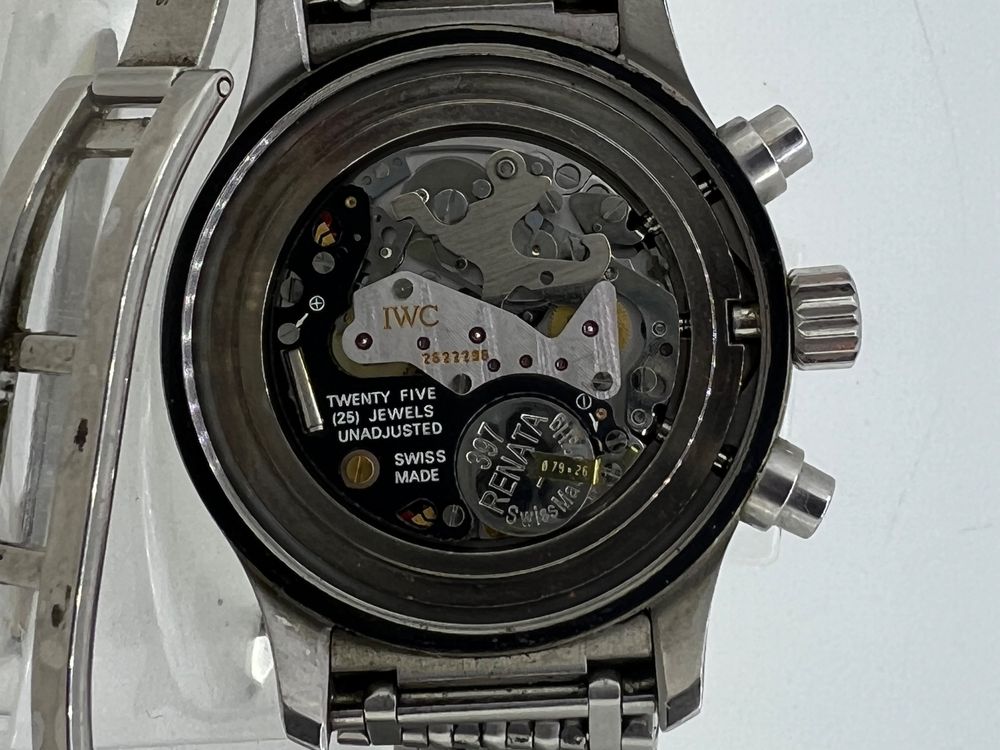 IWC Fliegeruhr Chronograph ref. IW3741 36 mm neue Batterie (Gebraucht ...