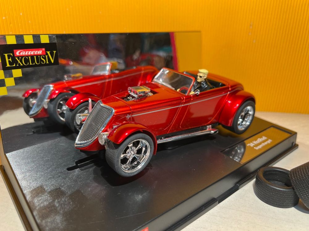 ’34 Ford HotRod «CHERRY RED» «Supercharged» EXCLUSIV 124 NEU (Neu ...
