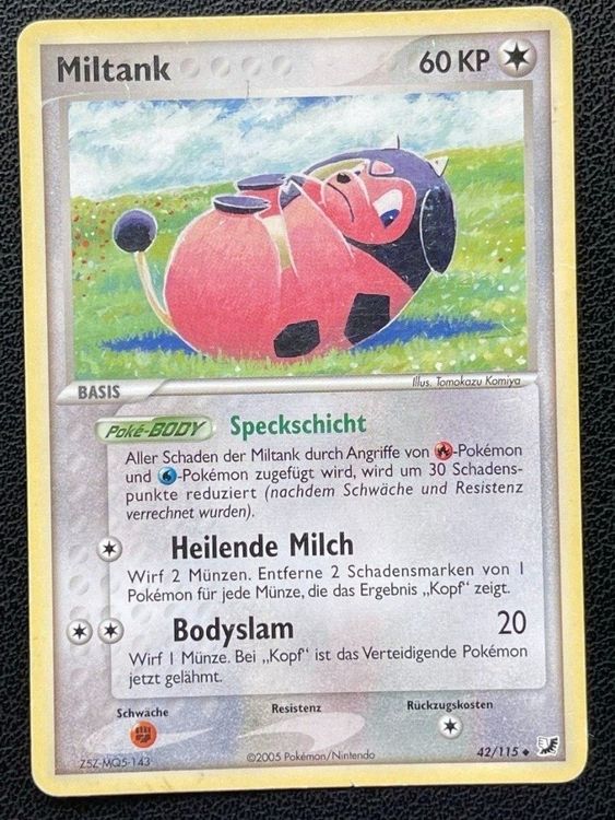 Miltank 42/115 Pokémon EX Unseen Forces (Neu (gemäss Beschreibung)) in ...