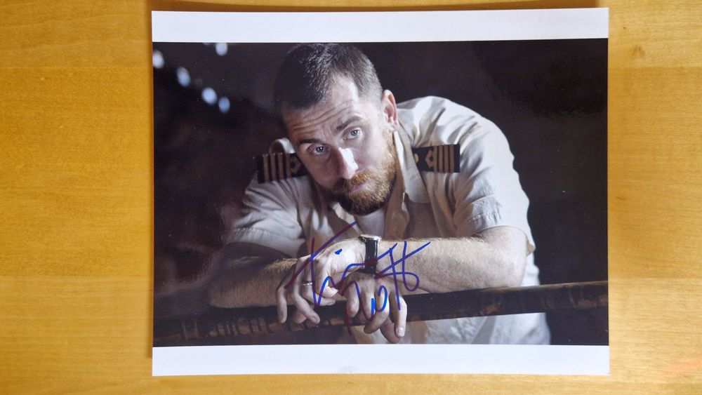 Tim Roth, Original Autogramm auf Grossfoto in Farbe (Gebraucht) in ...