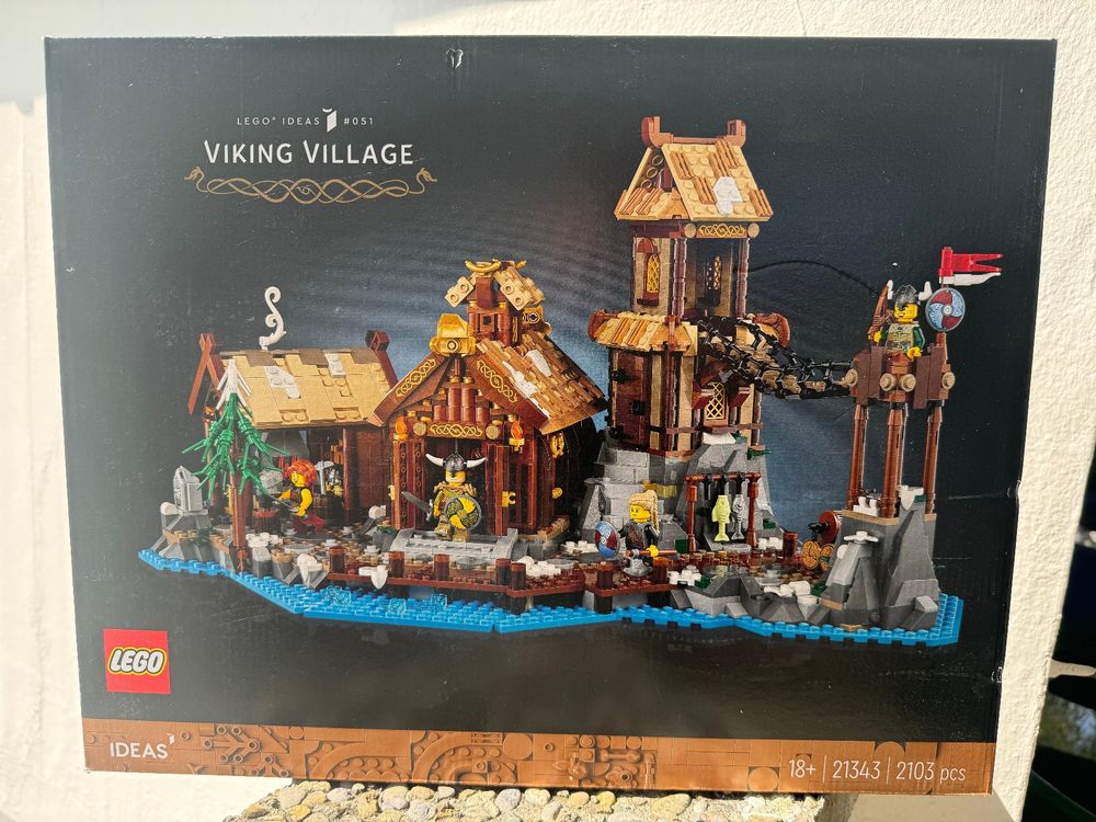 Lego Nr. 21343 "Wikinger Dorf" (Neu und originalverpackt) in St ...