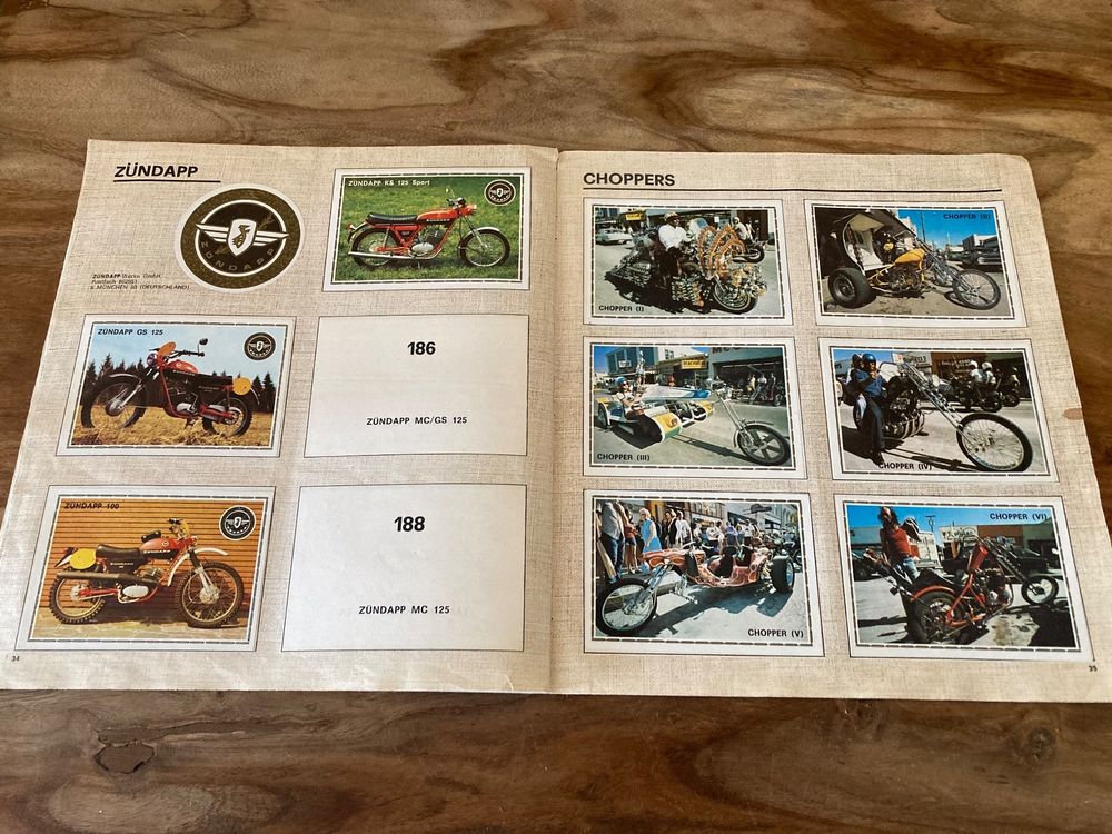 Panini Album Super Moto 1975 | Kaufen auf Ricardo