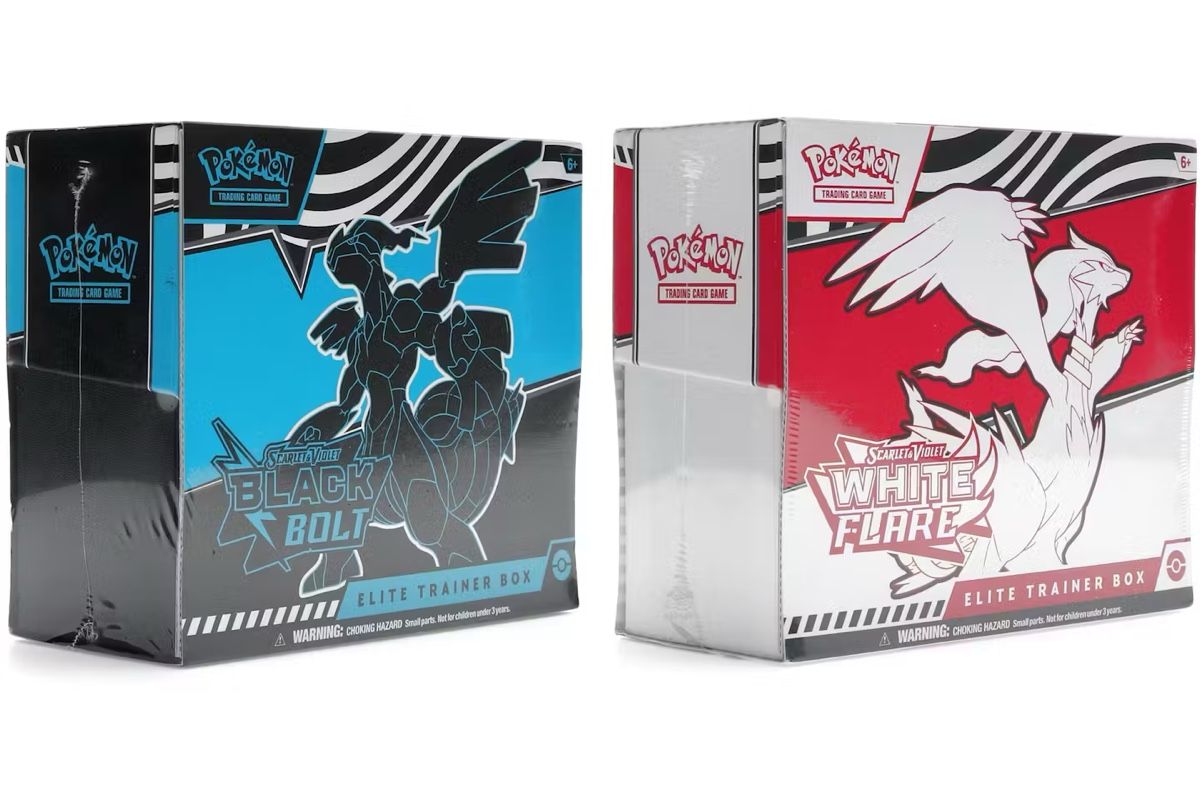 Pokémon Black Bolt / White Flare Elite Trainer Box Bundle (Neu und ...