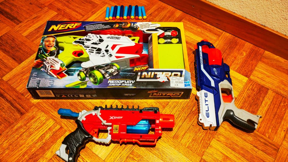 Nerf Guns - Nerf Nitro, Nerf Elite & X-shot toy guns | Kaufen auf Ricardo