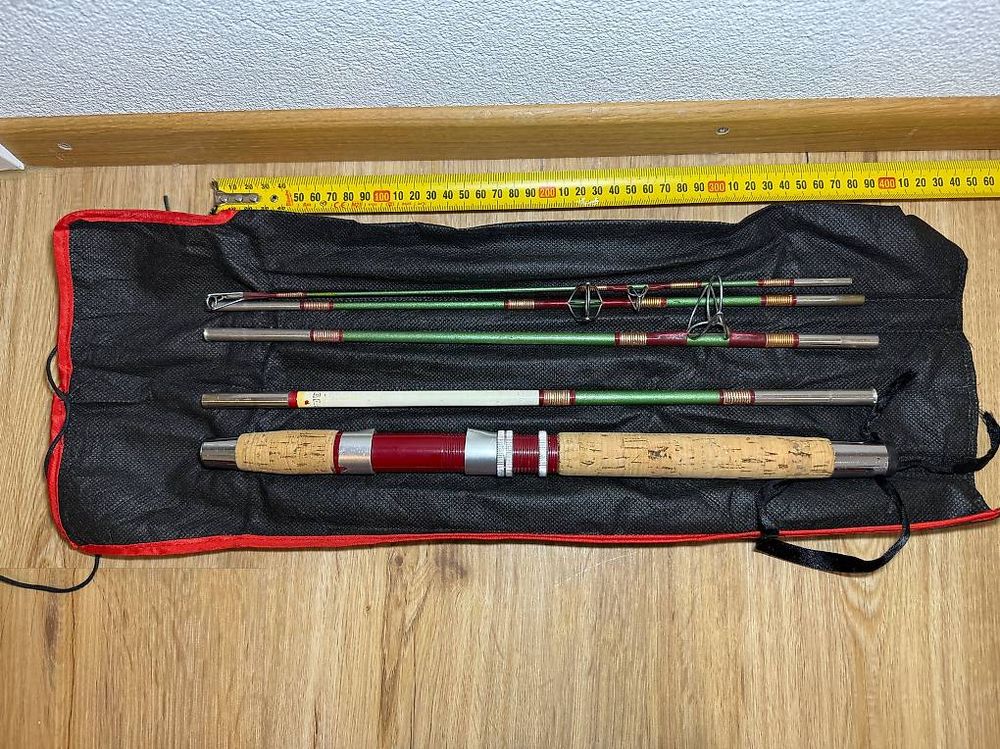 DAM Kofferrute Grüne Serie (ohne Beschriftung) Angelrute (Gebraucht) in ...