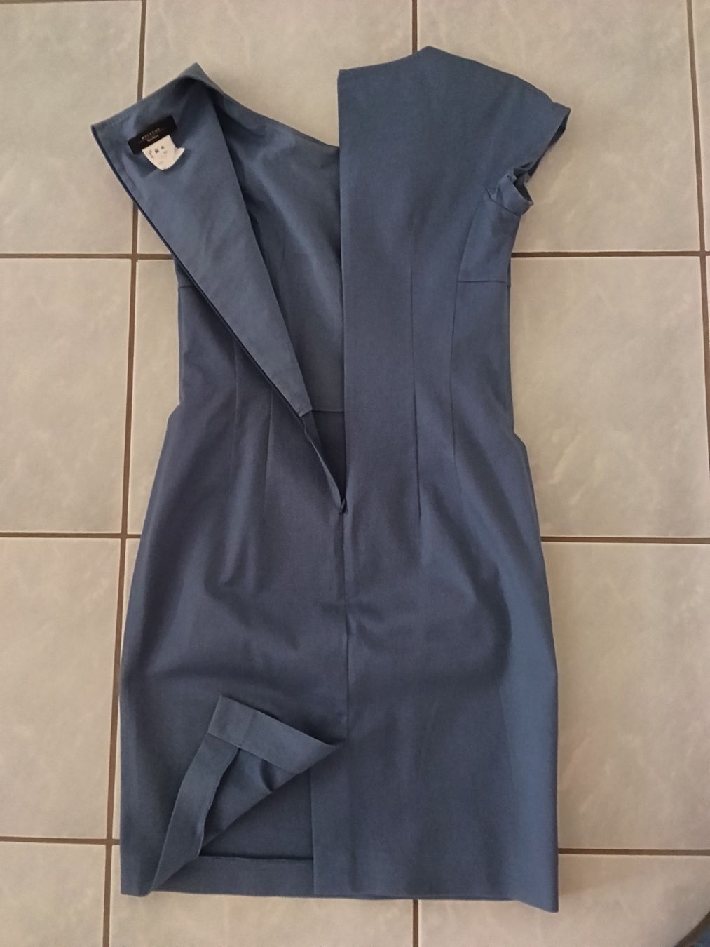 Robe, S, bleu pétrole Max Mara Weekend, coton, très bon état (D ...