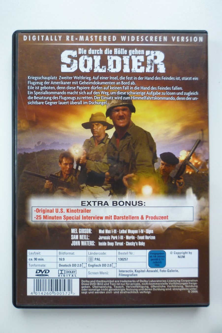 Attack Force Z - Soldier - Klassiker 1981 - Mel Gibson (Gebraucht) in ...
