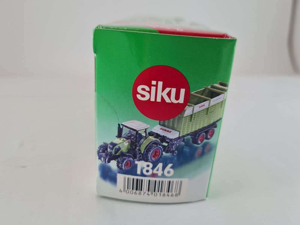 Siku 1846 Traktor mit Ladewagen Claas H0 1:87 (Neu (gemäss Beschreibung ...