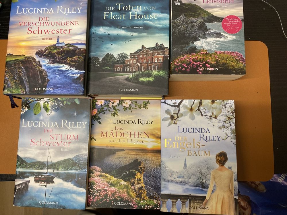 6 Romane von Lucinda Riley, 2 geb, 4 Taschenbücher (Gebraucht) in ...