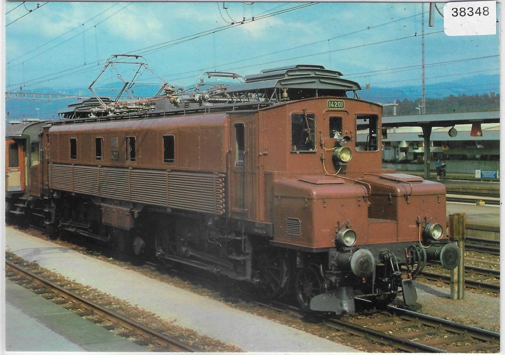 SBB/CFF - Versuchslokomotive Ce 6/8 I 14201 - Rotkreuz (Gebraucht) in Ettingen für CHF 2 – mit ...