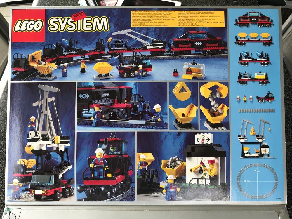 LEGO 4565 Freight and Crane Railway 9V (Neu und originalverpackt) in ...