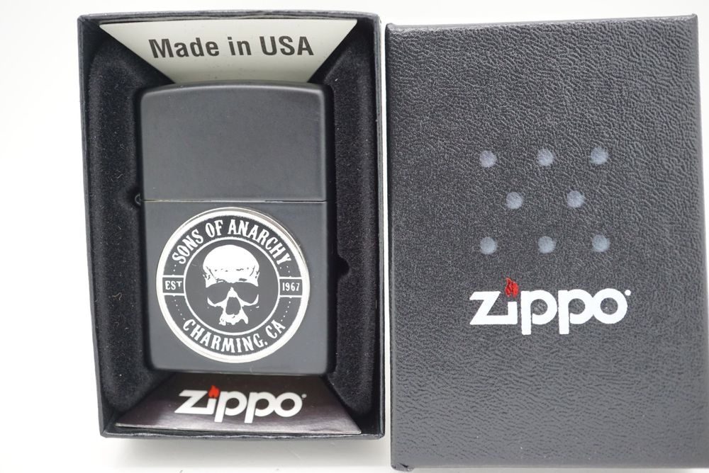 ZIPPO® SONS OF ANARCHY - EMBLEM - 2021 - UNGEZÜNDET | Kaufen auf Ricardo