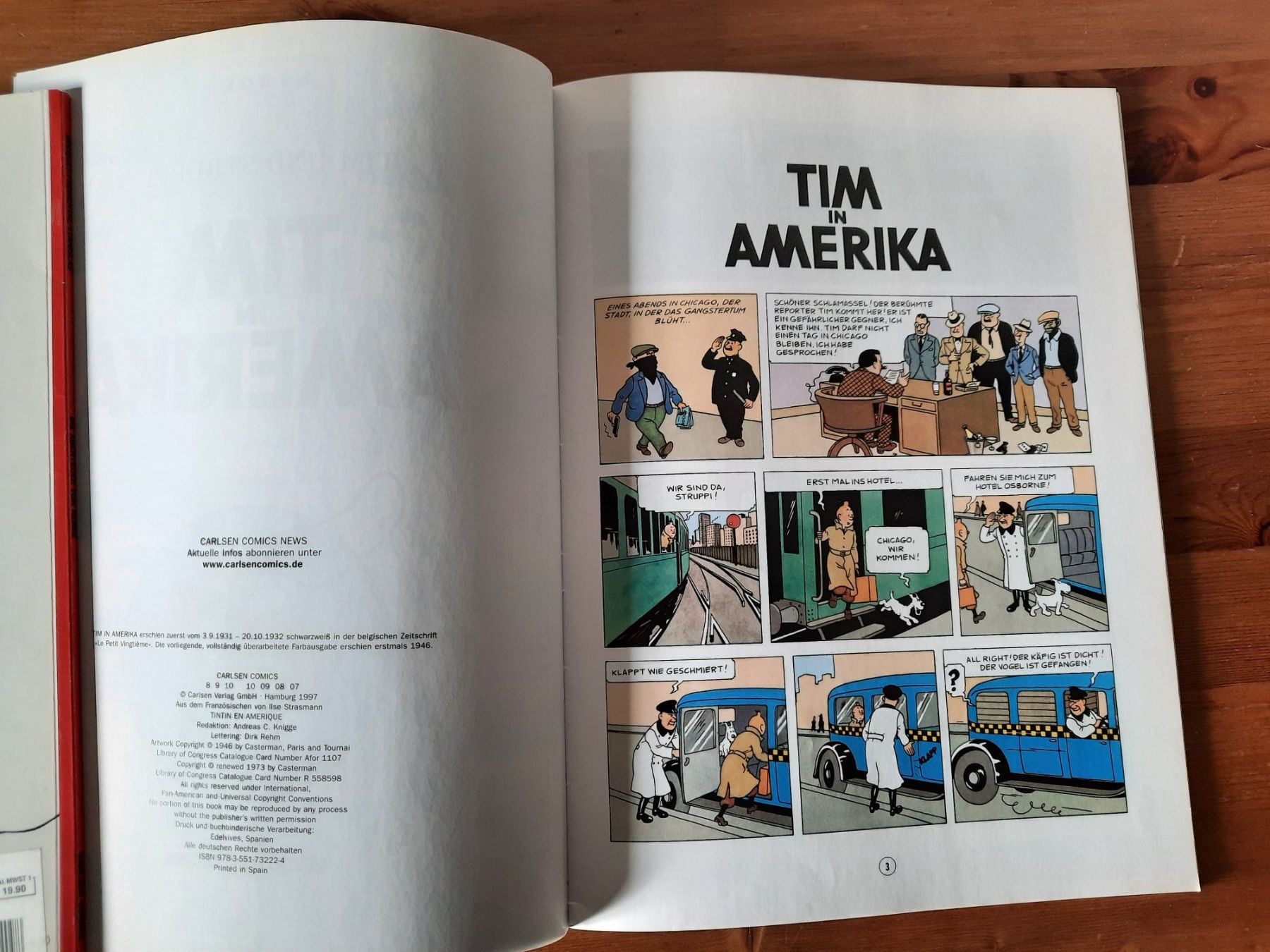 Tim und Struppi Band 2 / Die Abenteuer von Hergé (Gebraucht) in Igis ...