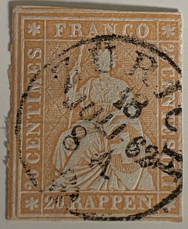 Strubel 25G Vollstempel Zürich | Kaufen auf Ricardo